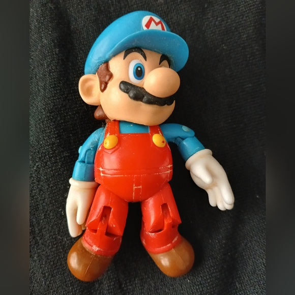 Nintendo | Toys | Mario Posable Red And Blue Action Figure | Poshmark